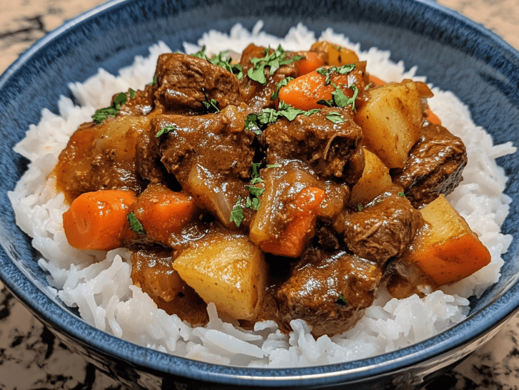 Beef Stew and Rice Recipe: A Comforting, Nutritious Meal