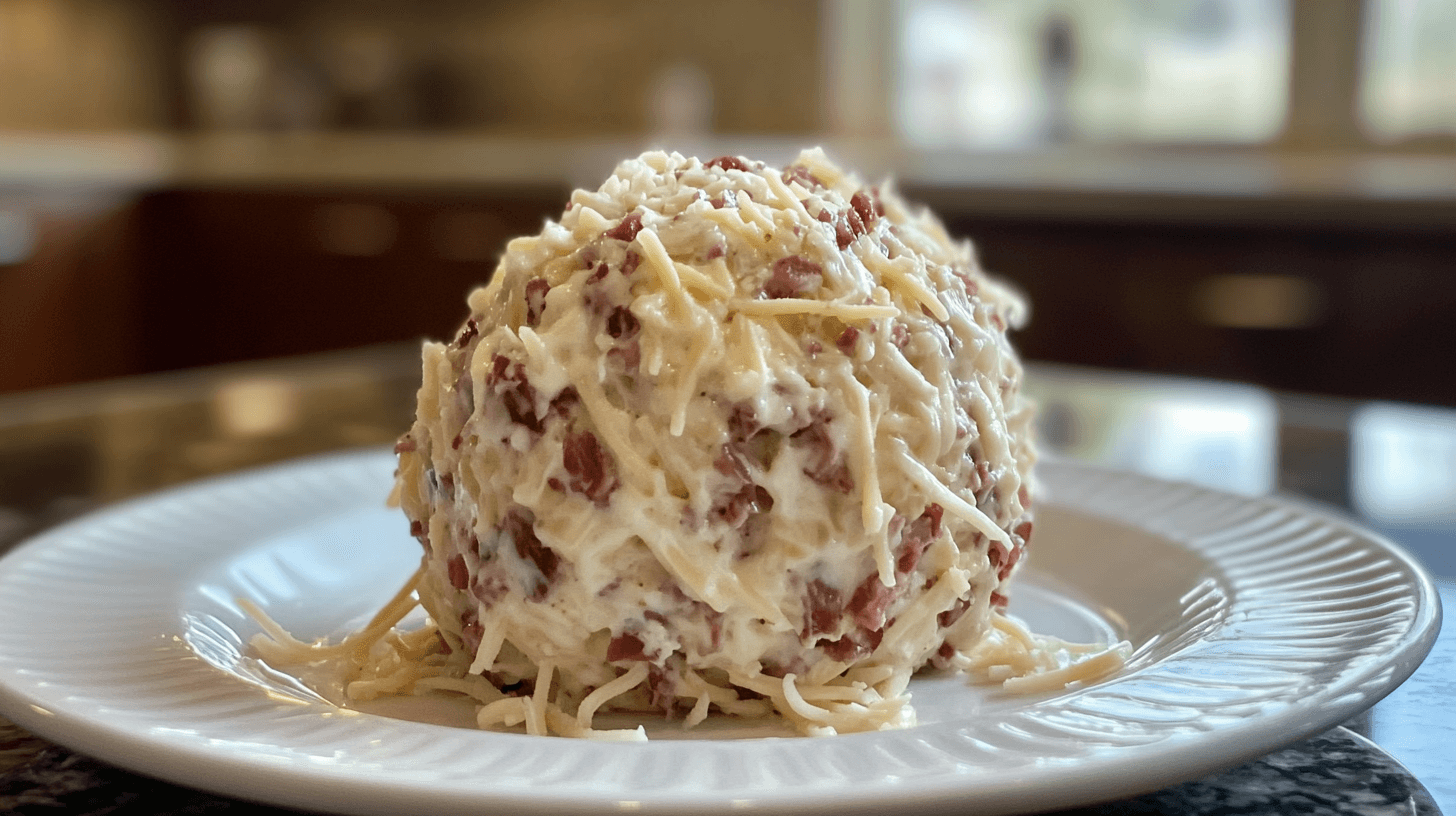 Chipped Beef Cheese Ball Recipe: Easy & Flavorful Party Appetizer